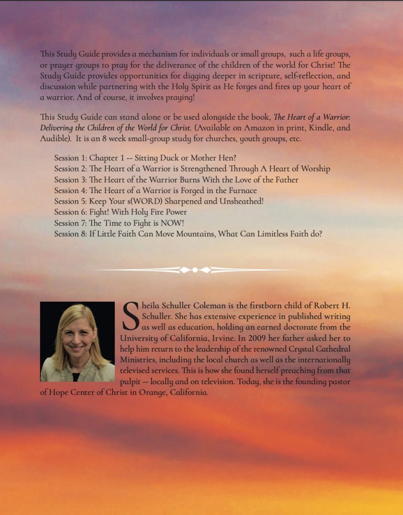 Small Group Study Guide (Free) - The Heart of a Warrior